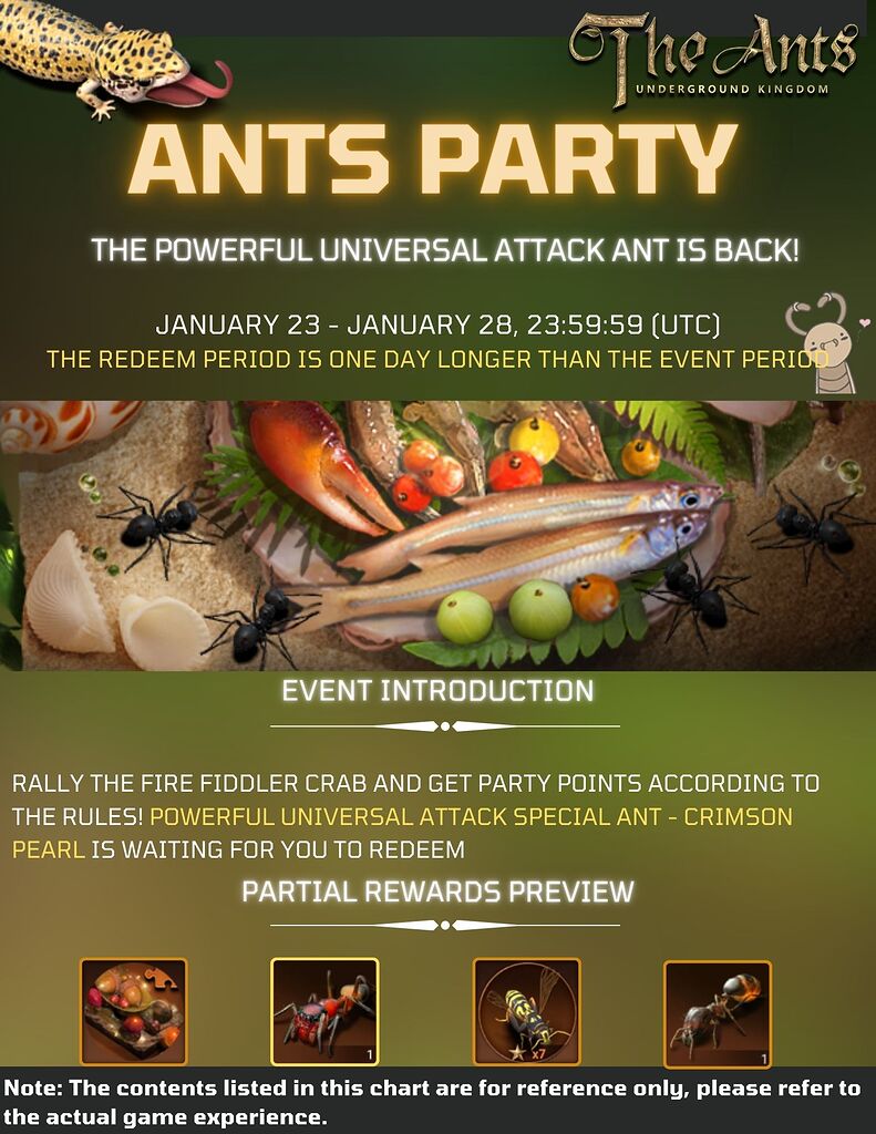 The Community Event of The Ants (January 23th, 2023) - Events - The ...