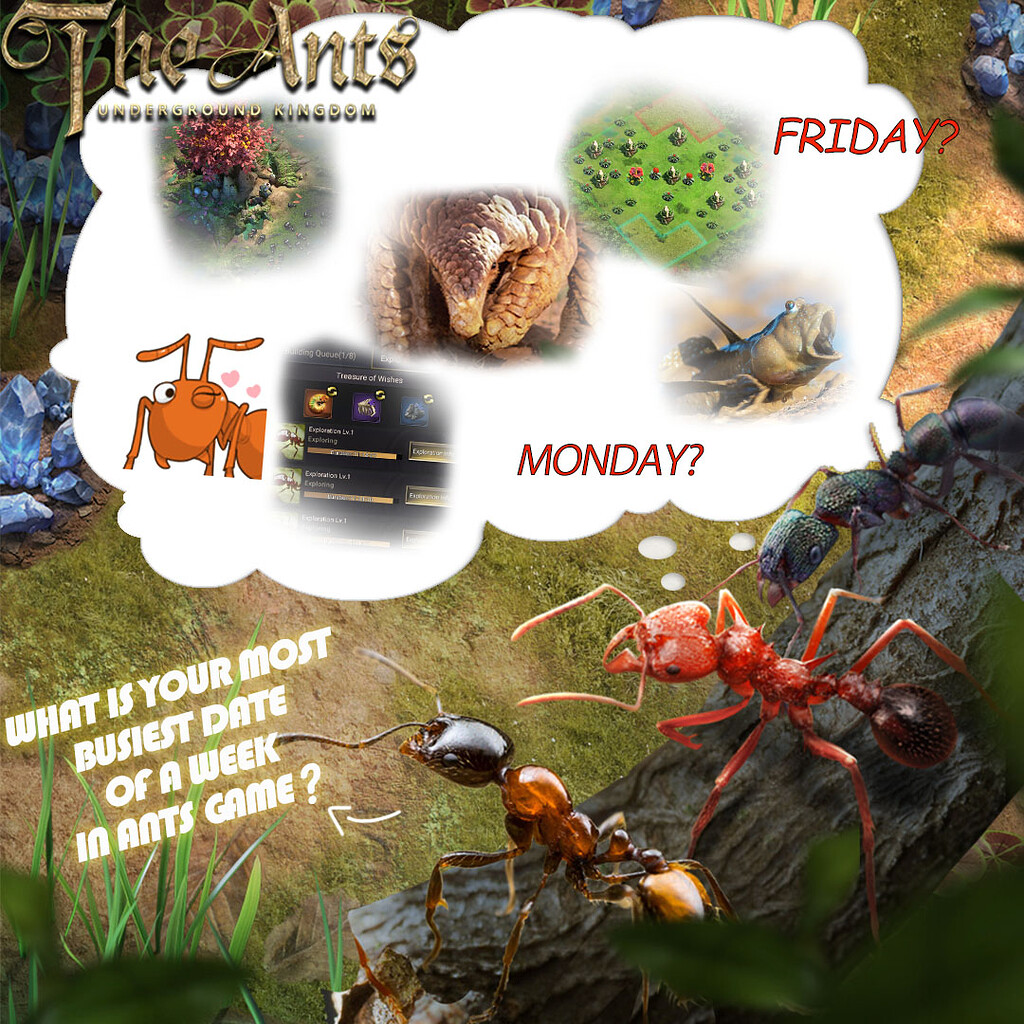 The Facebook Event of Ants - Game Updates - The Ants: Underground Kingdom