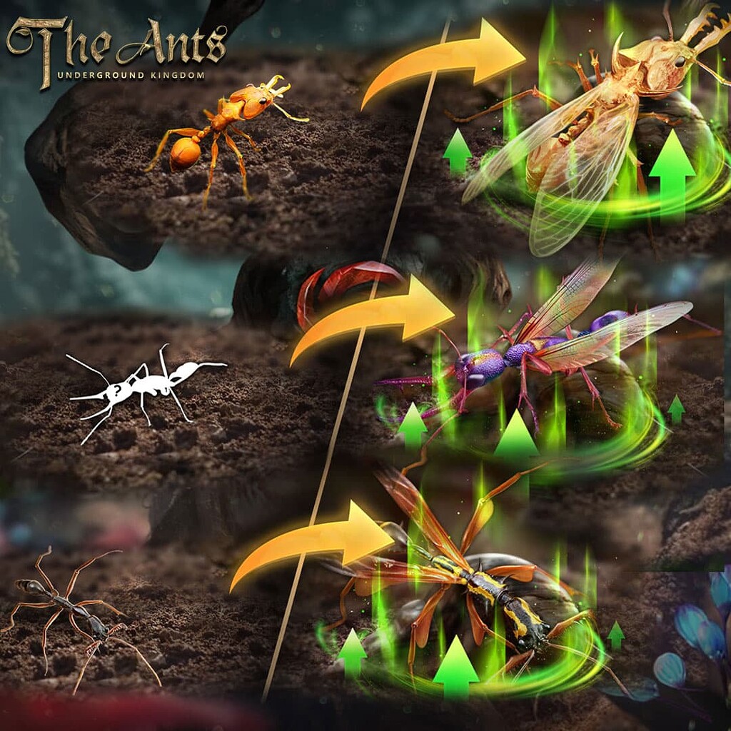 Future Version Breaking News (2): The "Evolution" of Special Ants - Events - The Ants ...