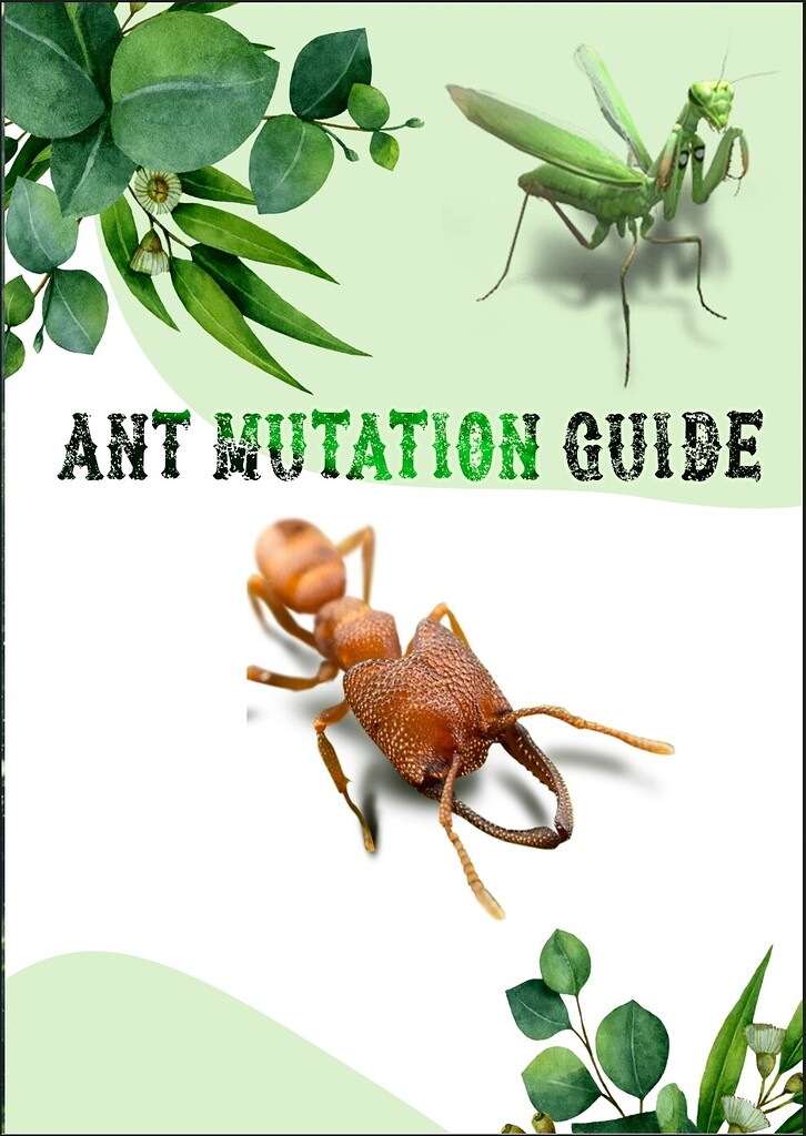 The Ants Kingdom: Mutation Guide - Special Ants - The Ants: Underground ...