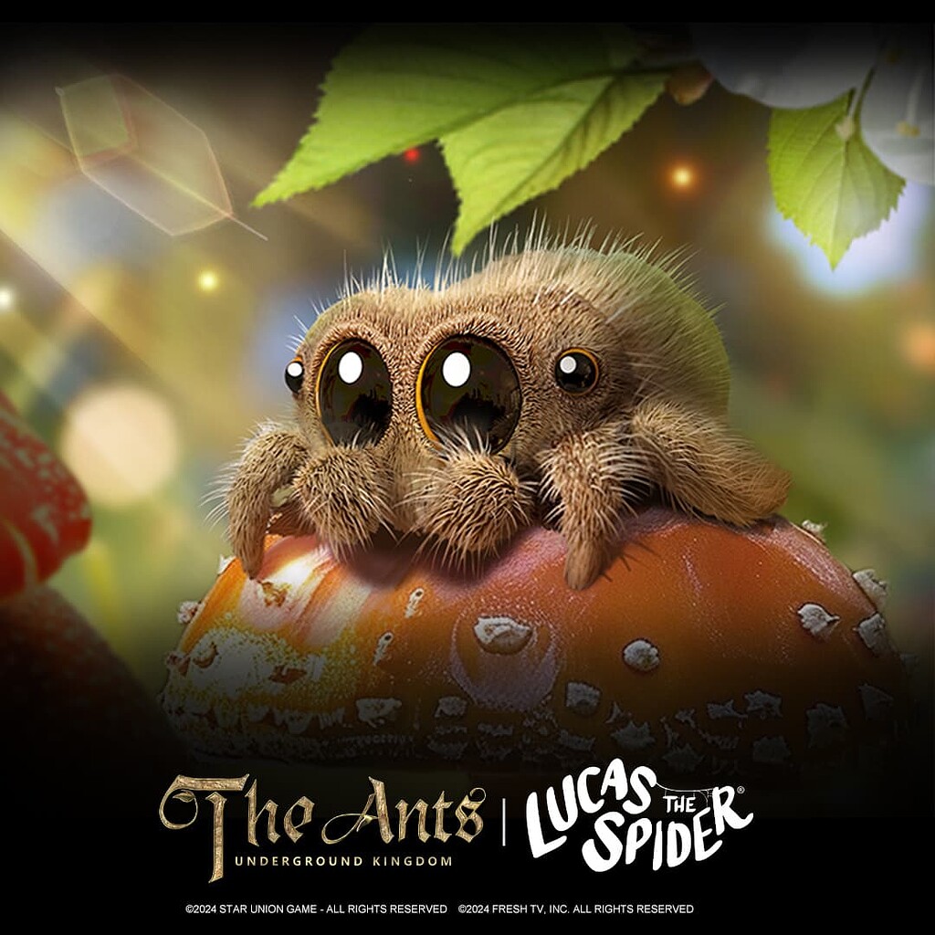 Share Lucas the Spider event to win Ant Coins (October 15, 2024 ...