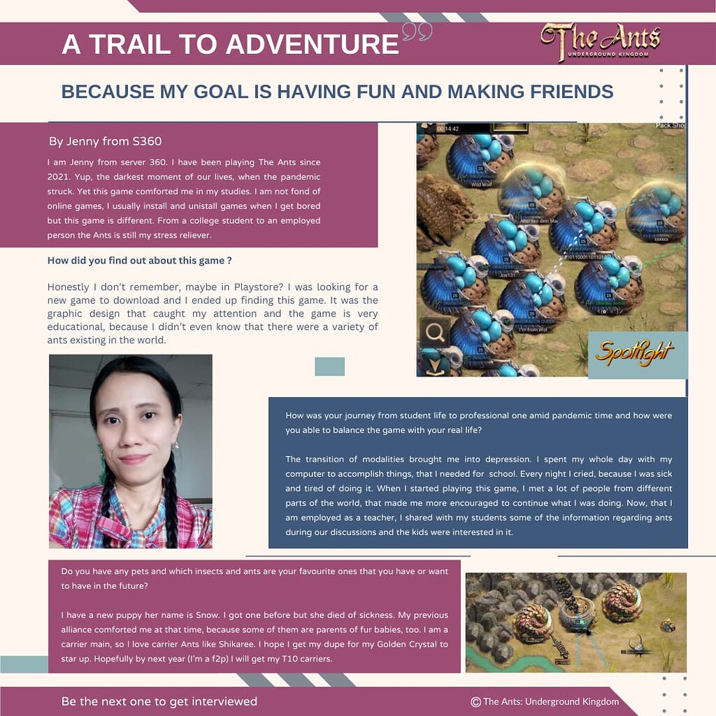 Welcome to Spotlight Time (April 4, 2024) - Events - The Ants ...