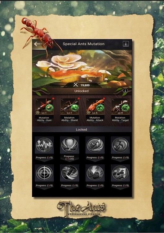 The Ants Kingdom: Mutation Guide - Special Ants - The Ants: Underground Kingdom