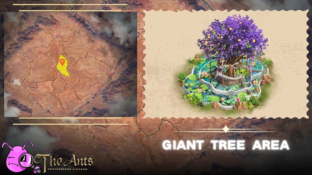 Reveal of the Barren Land (Part 12): Giant Tree Area - Game Updates ...