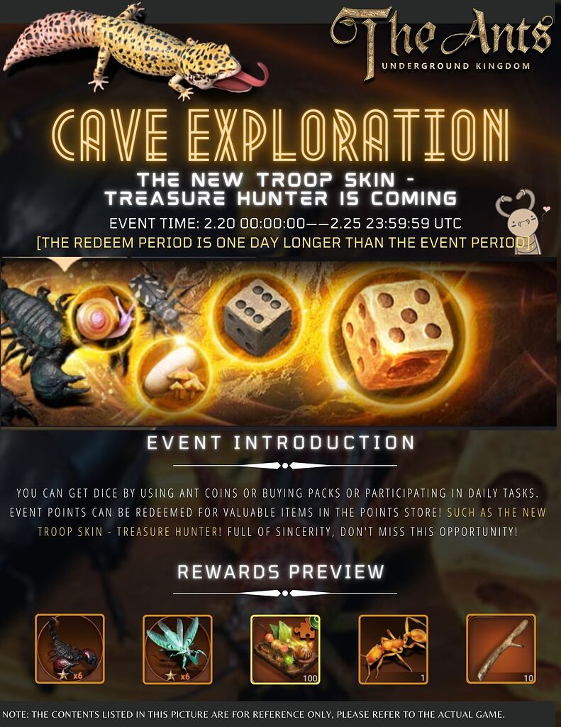 Cave Exploration event of The Ants - Events - The Ants: Underground Kingdom