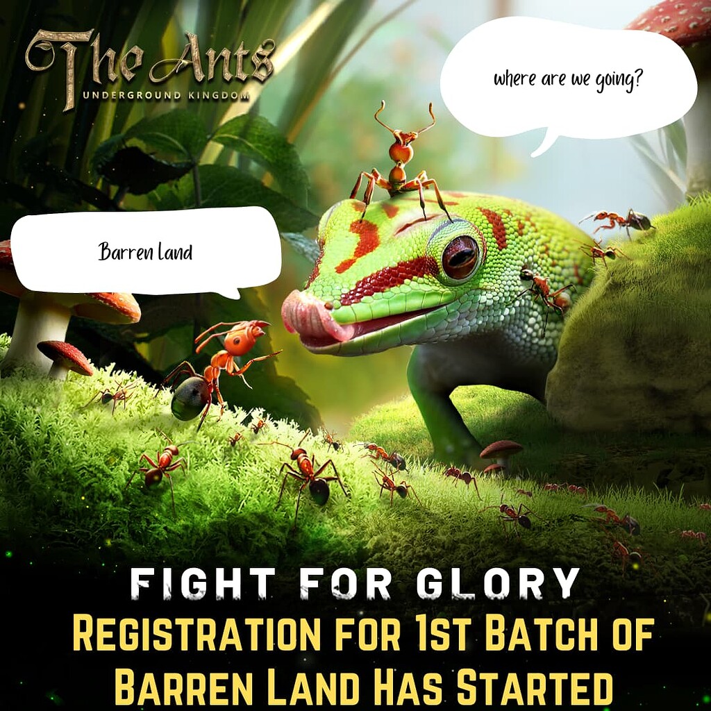 Registration for 1st Batch of Barren Land has started!! - Events - The ...