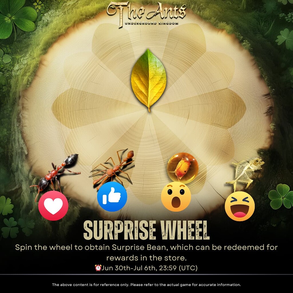 The Surprise Wheel is now available for a limited time (June 30, 2025 ...