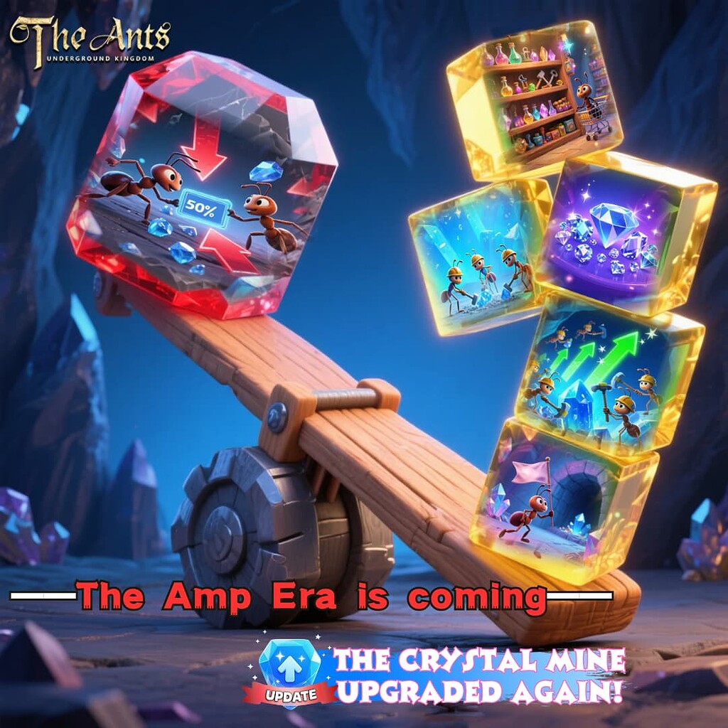 The Amp Era has begun, and the Crystal Mine have been upgraded again! (August 01, 2025) - Events ...