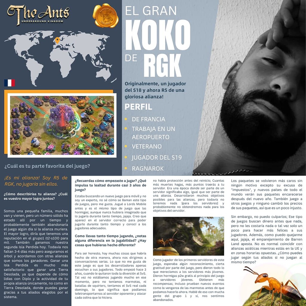 Las historias de las hormigas - KOKO - Player Profiles - The Ants ...