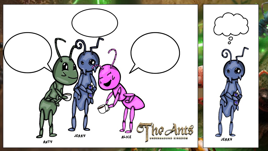 Ant Comic Series: Poor Jerry - Events - The Ants: Underground Kingdom